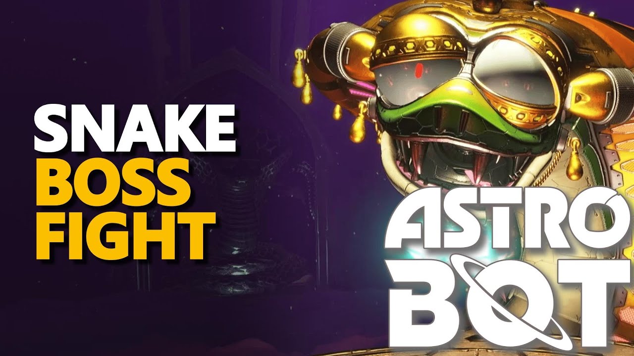 Snake Boss Fight Astro Bot - YouTube