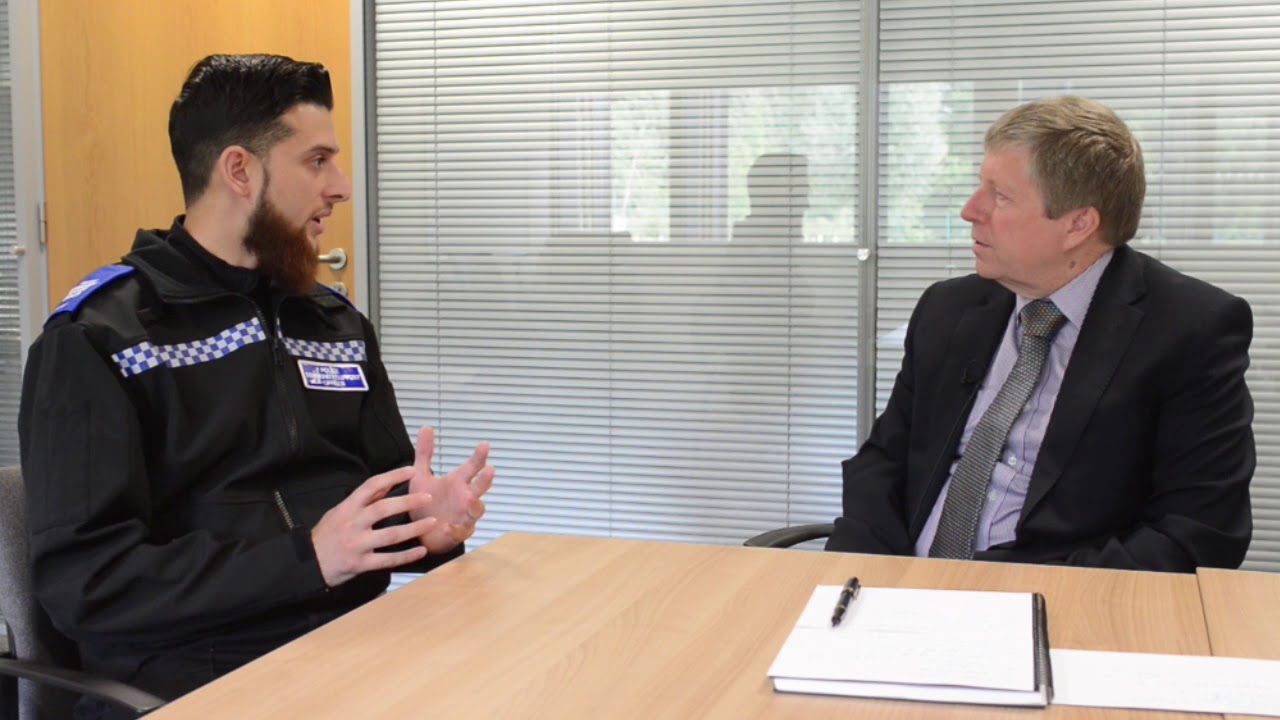 Police Community Support Officer (PCSO) Completing Form - YouTube