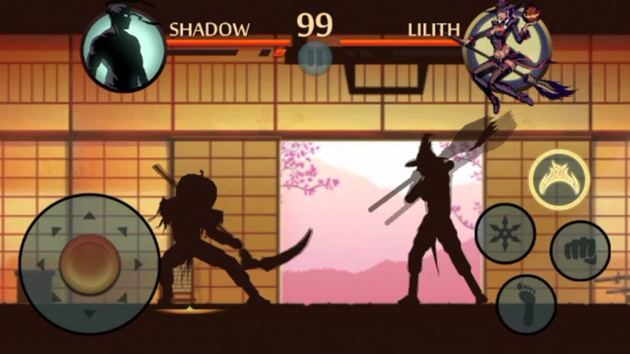 Shadow Fight 2 - LILITH Battle & Halloween Item - YouTube