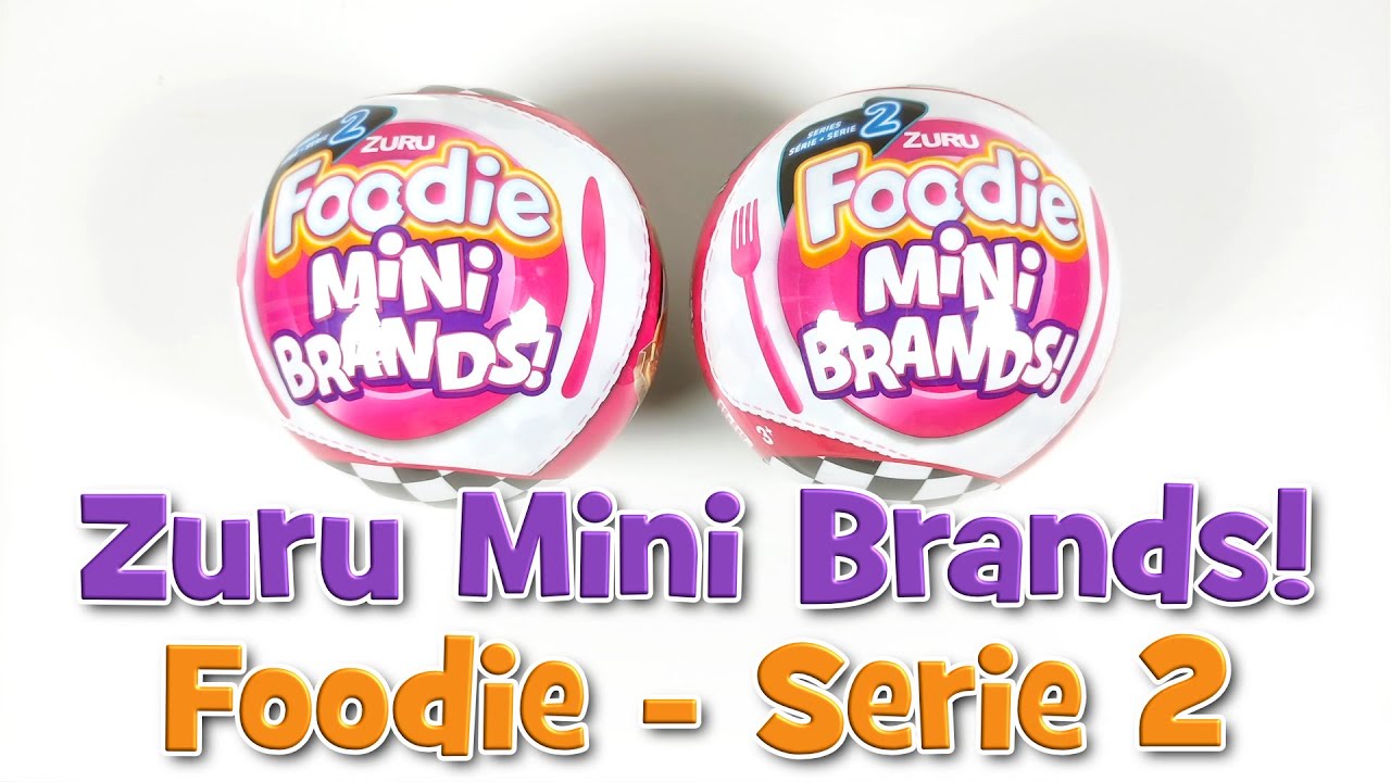Zuru Mini Brands! Foodie - Serie 2 | UNBOXING - YouTube