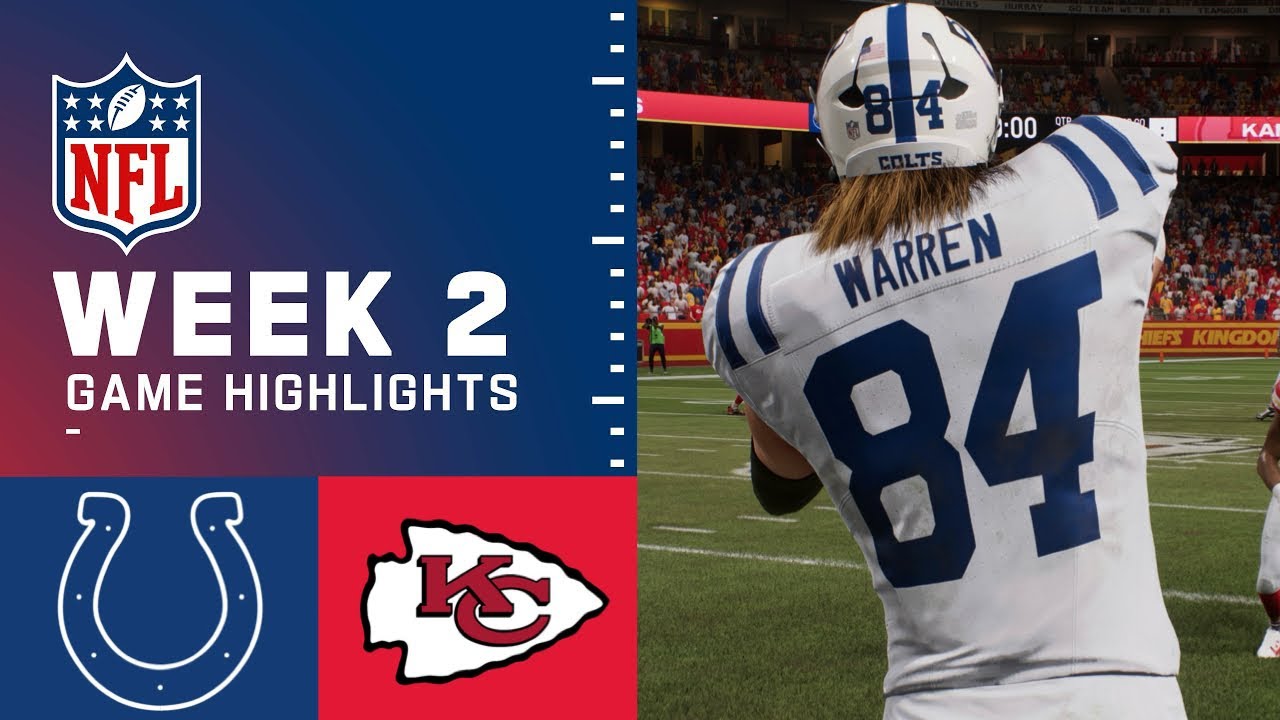 Colts vs Chiefs Week 2 Simulation Highlights | Madden 27 Rosters - YouTube