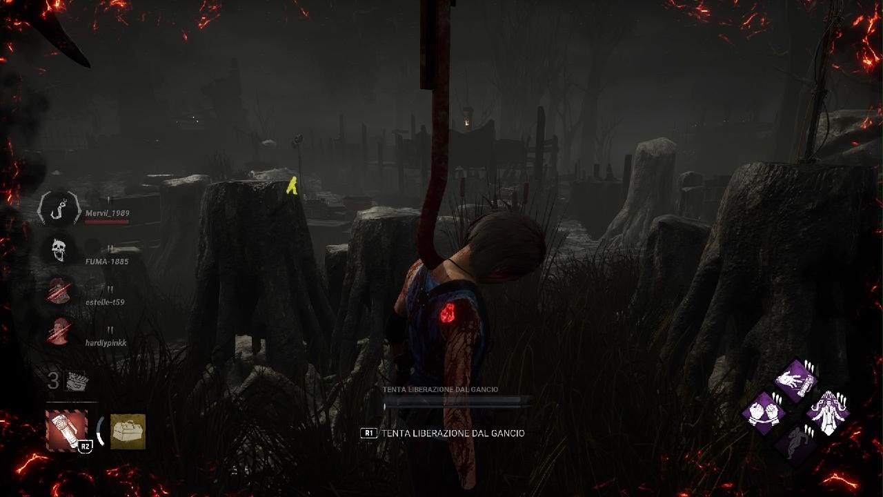 DBD Surv Jill Valentine gameplay VS Huntress - YouTube