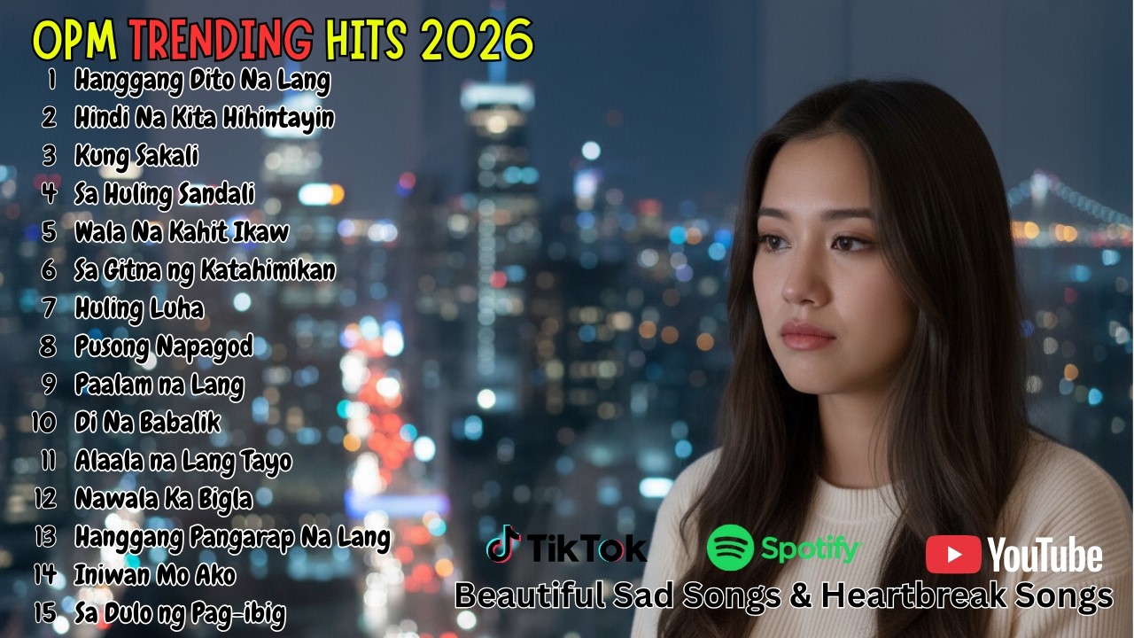Heartbreaking OPM Pop Ballads Playlist 2026 | Beautiful Songs That Hurt ...