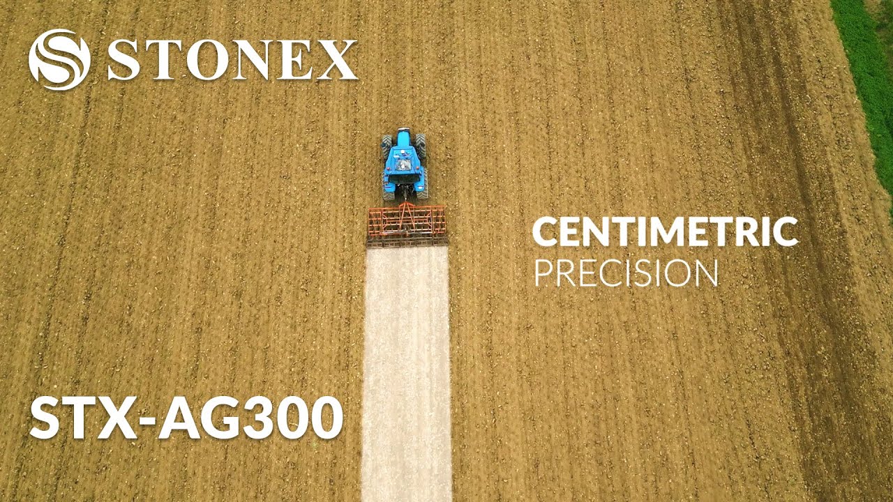 STX-AG300 - AUTO STEERING - Precision Farming Solution - YouTube