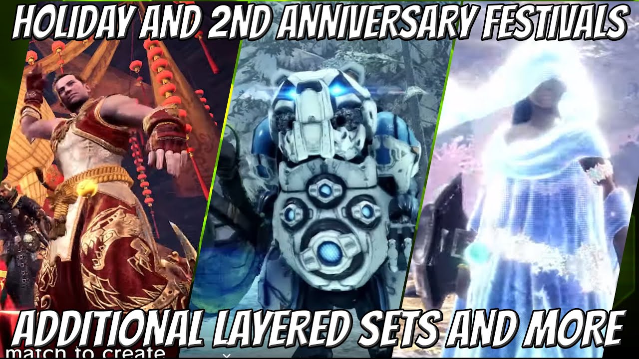 MHW: ICEBORNE - Holiday and 2nd Anniversary Festivals, Additional ...