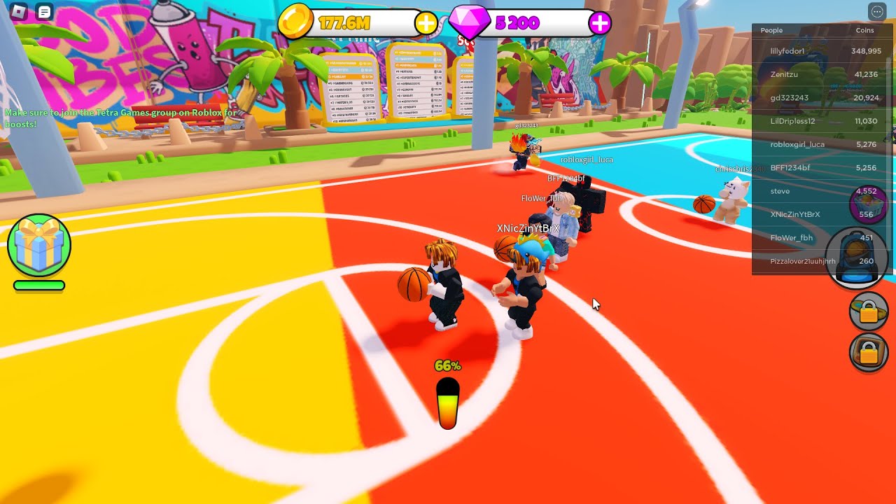 Roblox hoop simulator - YouTube