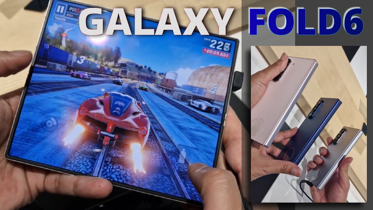 Galaxy Z Fold 6 Hands-on on and First Impressions - YouTube