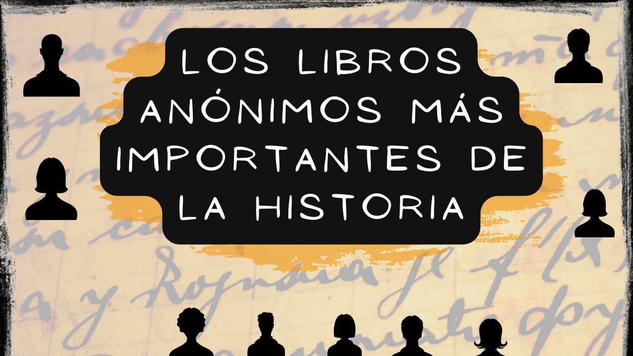 "Los libros anónimos más importantes de la historia" - Conferencia ...