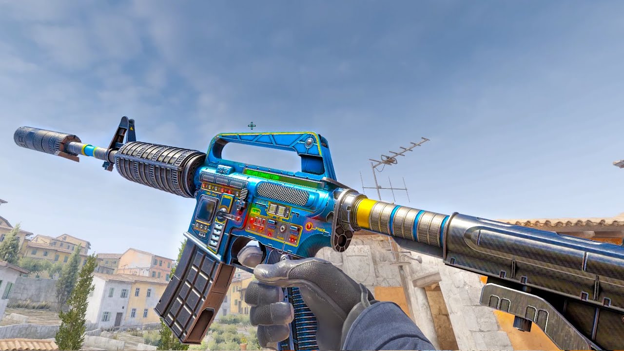 CS2 MADE THIS SKIN CLEAN & SHINY🔥🔥- Inspecting M4A1 CONTROL PANEL in CS2 Ingame - YouTube