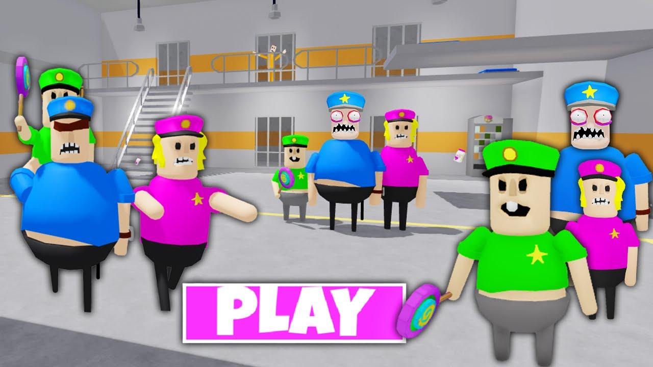 NEW GAME | POLICE Team Prison Escape! (TEAMWORK OBBY) FULL GAMEPLAY ...