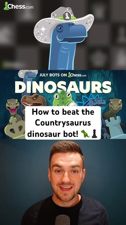 How to beat the Countrysaurus dinosaur bot - YouTube