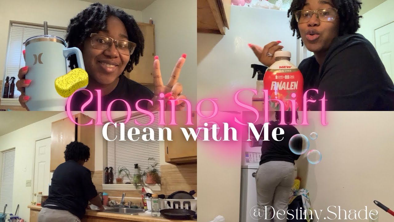 Close The Kitchen With Me | Closing Shift | Cleaning Motivation - YouTube