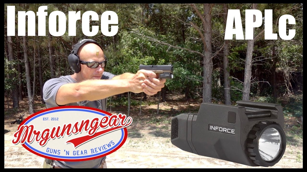 Inforce APLc Compact Weapon Light Review - YouTube