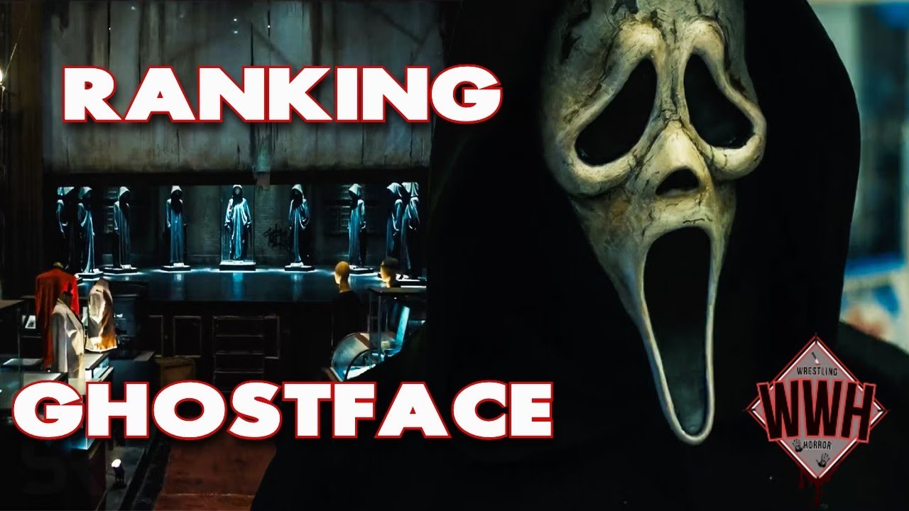 Ranking All 12 Of The Ghostfaces (Scream) - YouTube