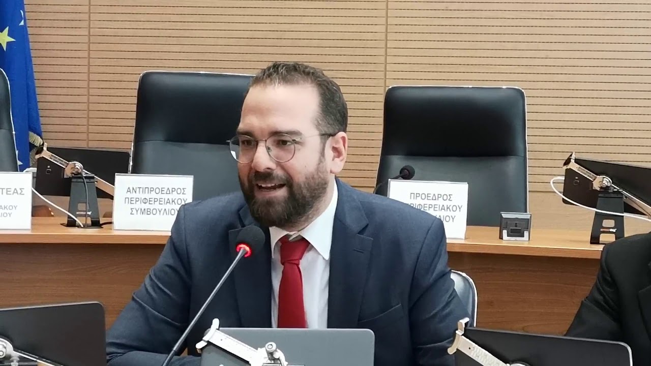 2019.10.04 - ΠΔΕ - Τοποθέτηση Περιφερειάρχη Νεκτάριου Φαρμάκη στην ...