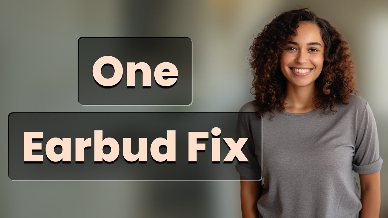 Why Does Only One Earbud Connect Even When Both Should? - YouTube