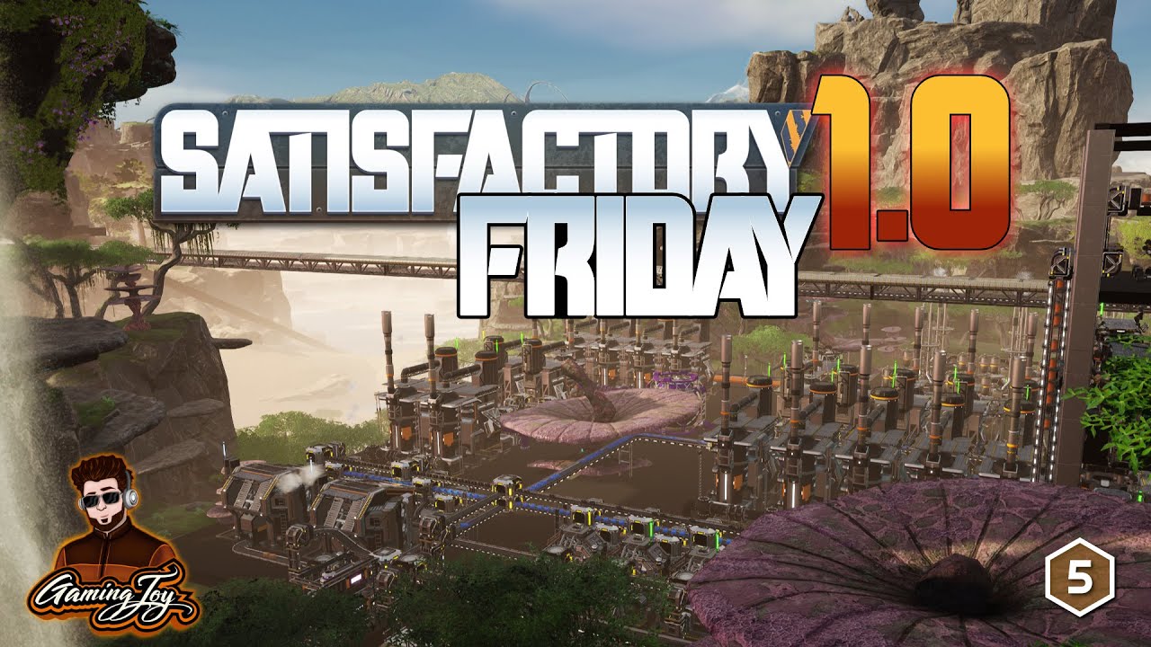 Factory Friday! - Turbo Fuel Power | Ep.05 | #Satisfactory v1.0 - YouTube