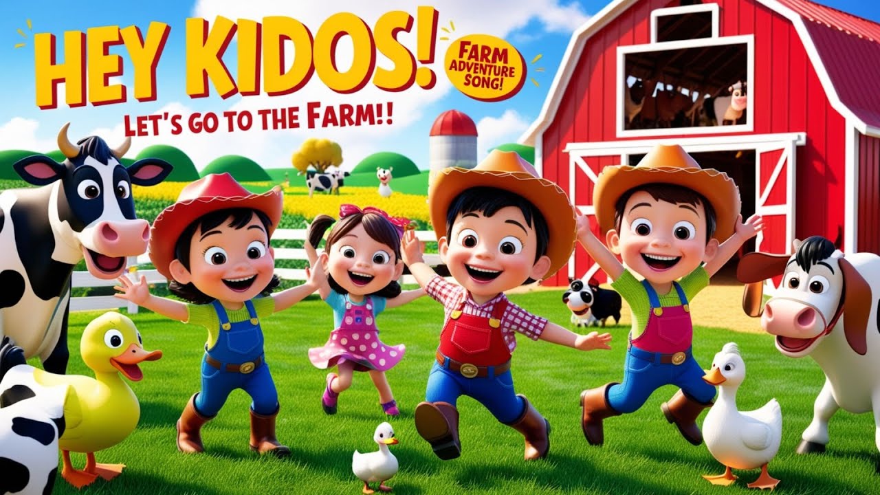 Let’s Go to the Farm Animal Sounds & Fun Rhymes for Kids Farm Adventure ...