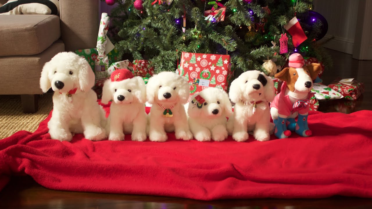 My Disney Santa Paws Plush Collection! - YouTube