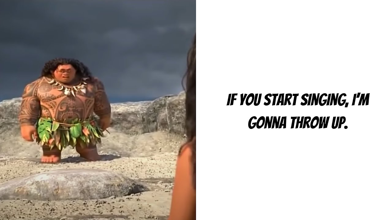 Most memorable and iconic Quotes from Disney Moana the Movie - YouTube