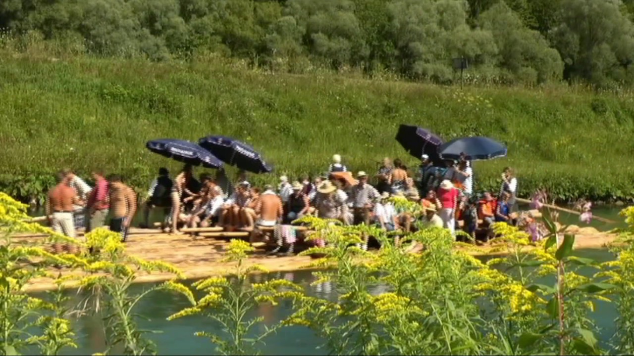 Flossfahrt Auf Der Isar Youtube