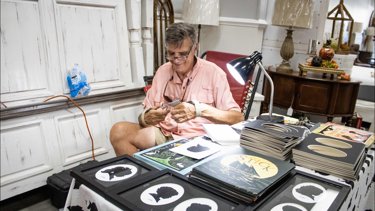 Renowned Author and Silhouette Artist Clay Rice Hosted Book Reading ...