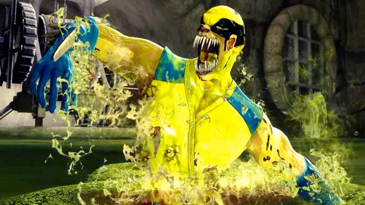 Mortal Kombat 9 - All Stage Fatalities on Wolverine Costume Skin Mod 4K ...