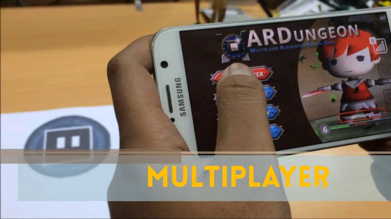 ARDUNGEON Multiplayer Augmented Reality Game (1st Winner NCAR) - YouTube
