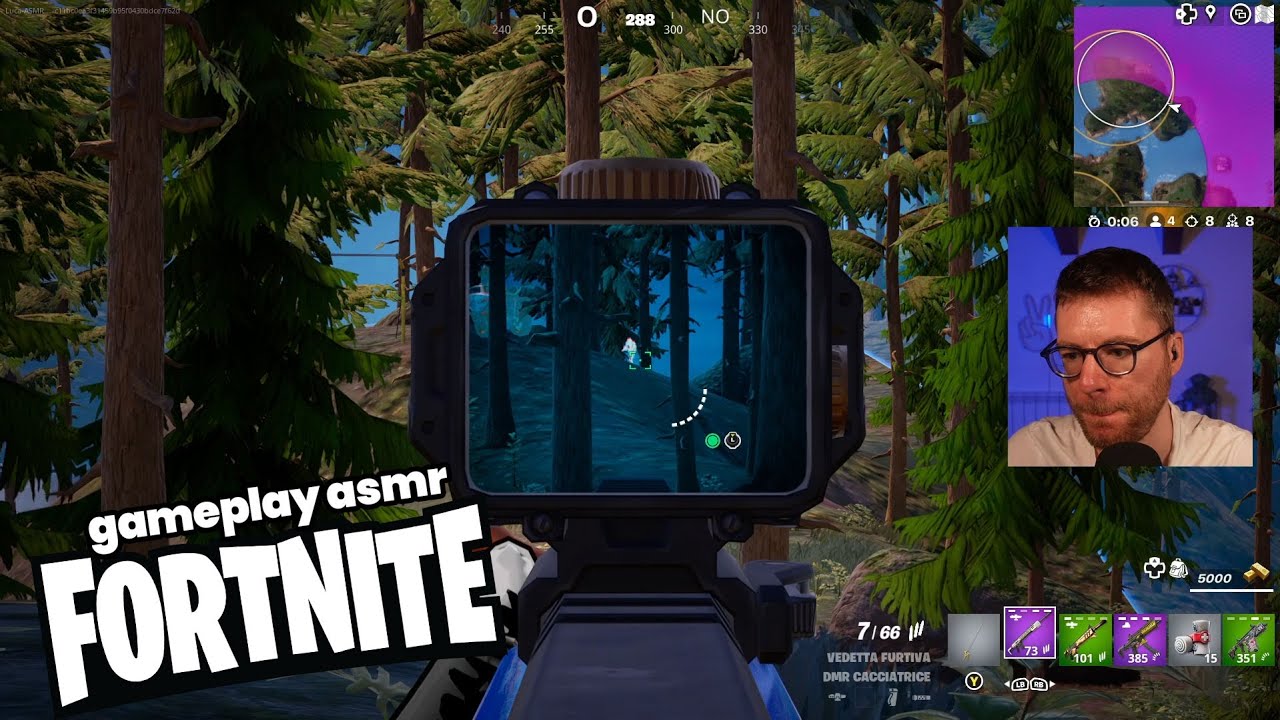 FORTNITE ASMR: MISSIONI GIORNALIERE E RELAX! | Gameplay ASMR Ita - YouTube