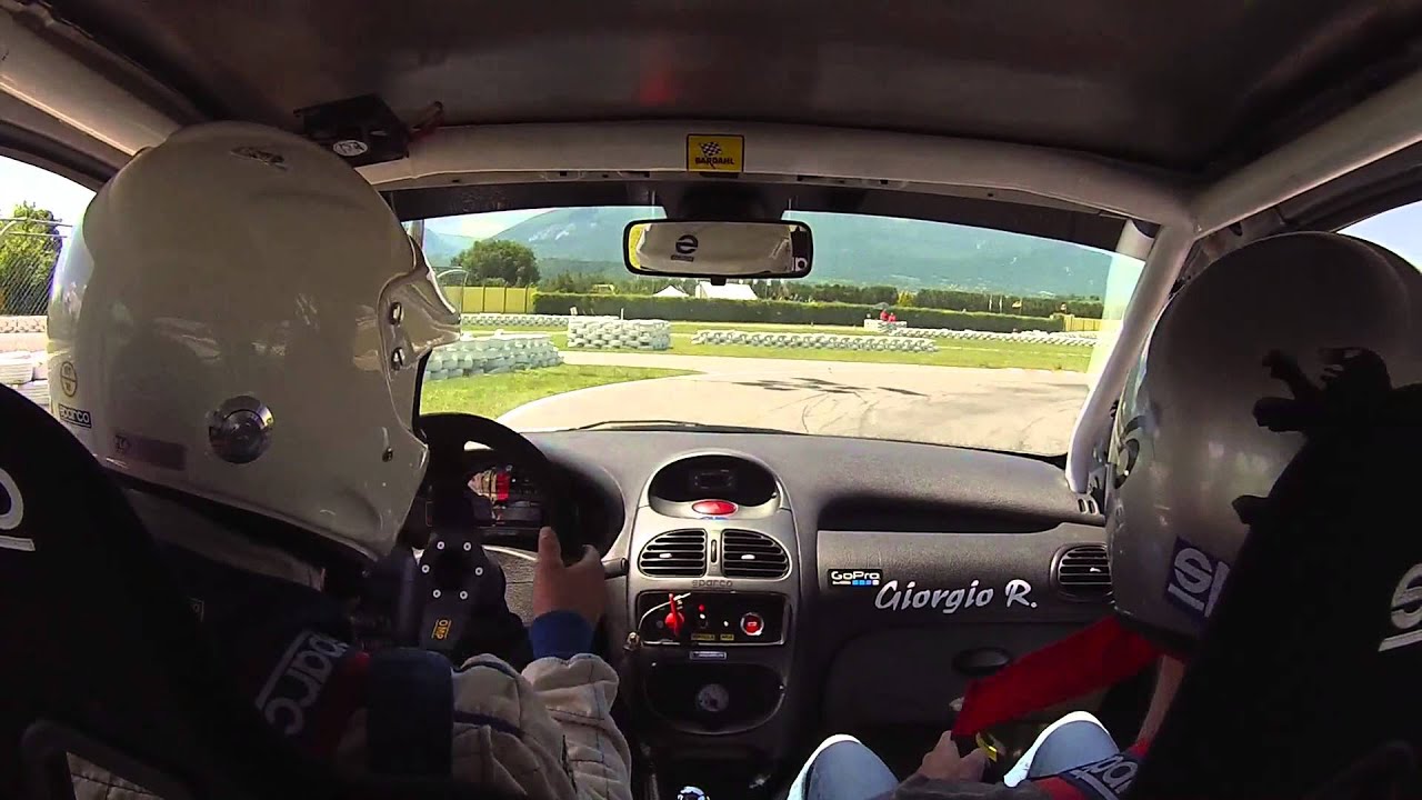 PEUGEOT 206 GT WRC ON BOARD 1 DRIVE GIORGIO ROMANELLI - YouTube
