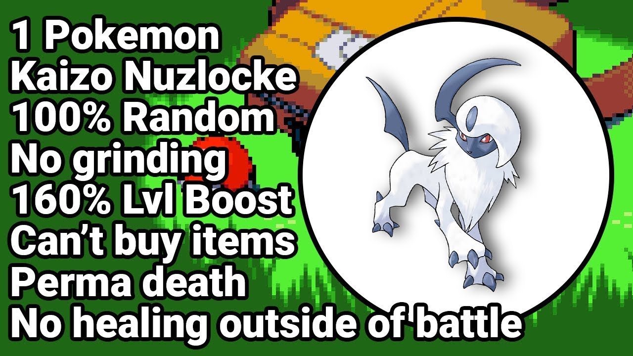 The Hardest Pokemon Challenge! Pokemon Emerald Kaizo Ironmon - YouTube