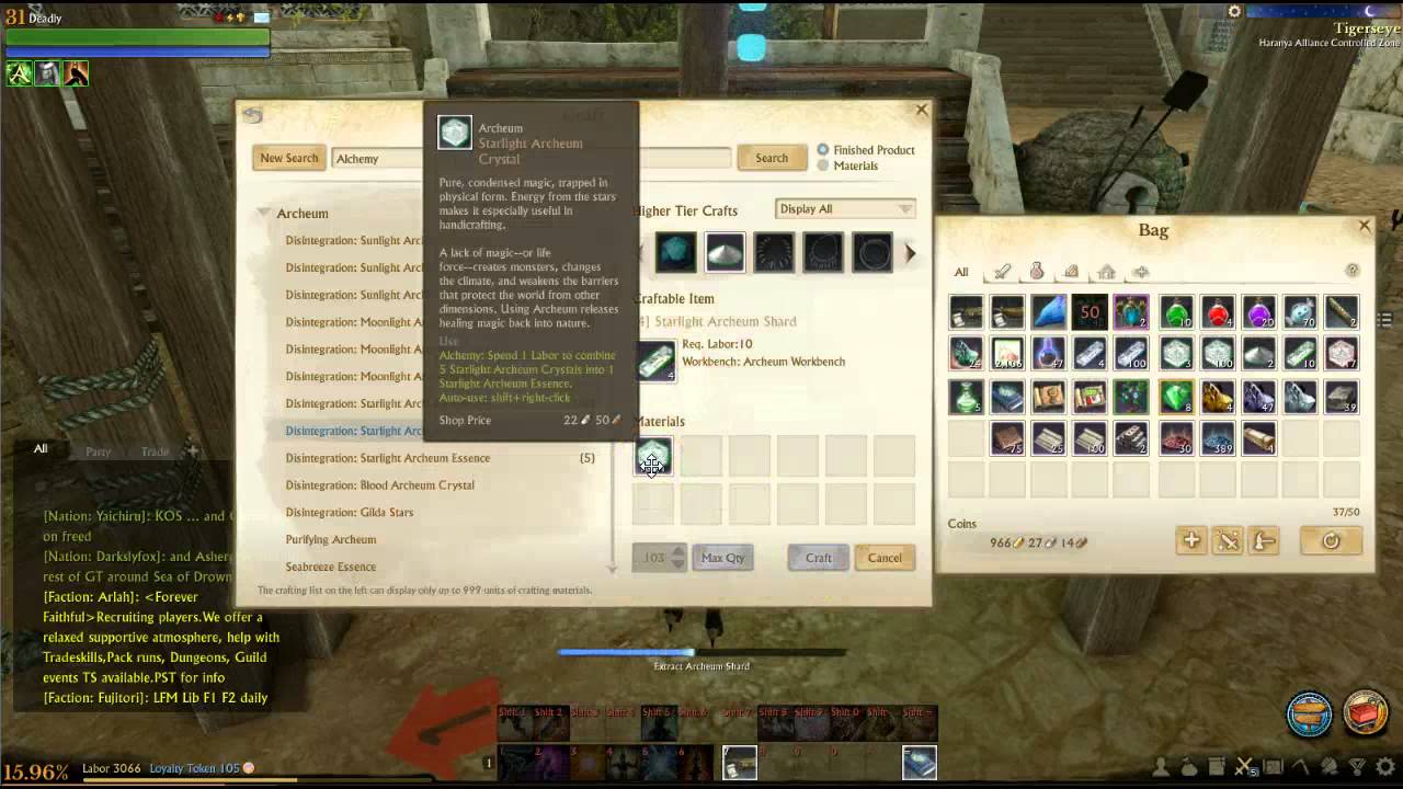 Archeage Calculator