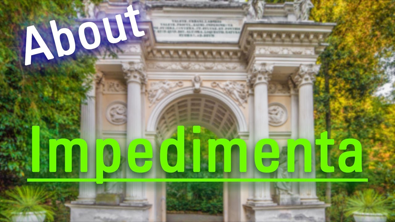 What is Impedimenta? | How Does Impedimenta Look? | How to Say ...