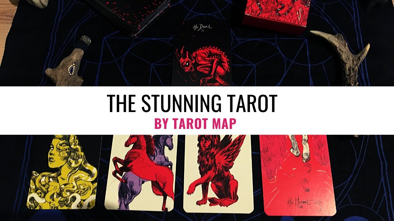 The Stunning Tarot unboxing #thestunningtarot #tarotmap #jonasajaus ...