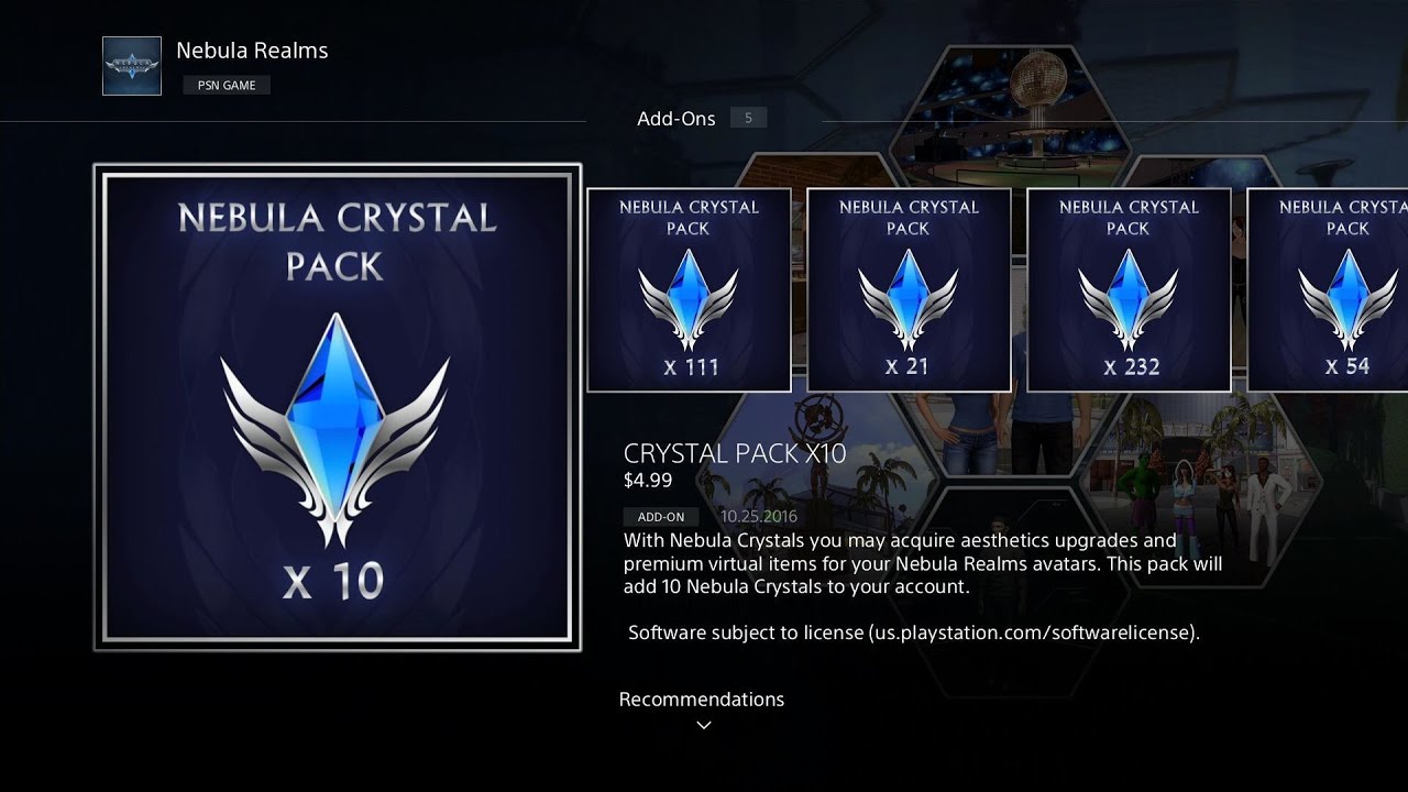 Nebula Realms Crystal Packs - YouTube