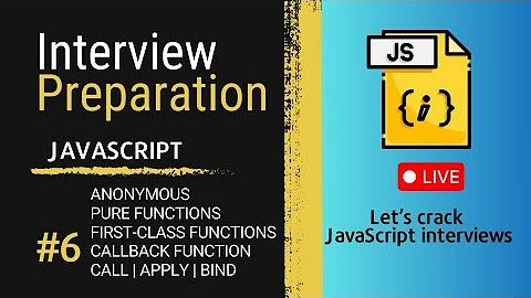 JavaScript Interview Preparation - YouTube