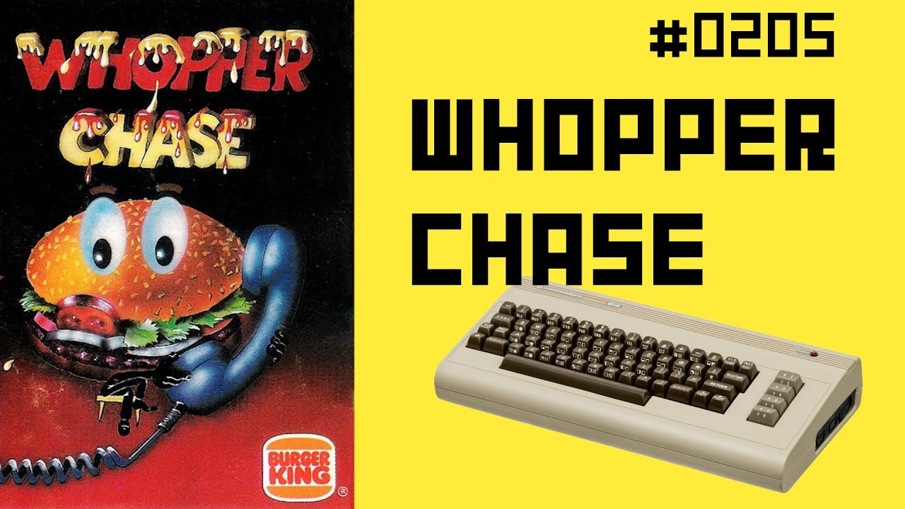 Whopper Chase (COMMODORE 64) [0205]🎮🎤🇪🇸 - YouTube