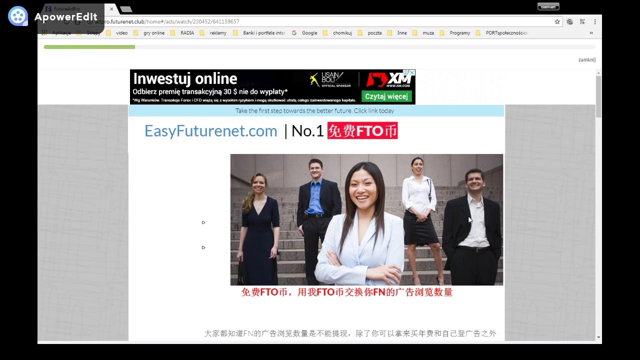 Futureadpro Reklama plus zarobienie :-) - YouTube