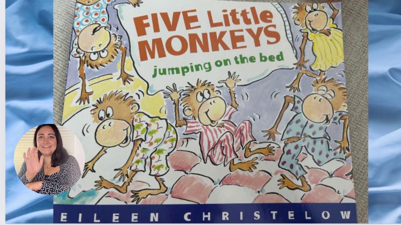 5 Little Monkeys - Read Aloud and Finger Play - YouTube