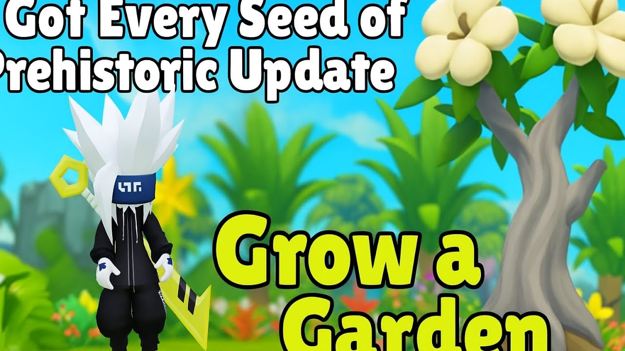 I got every seed of prehistoric update | Grow a garden - YouTube