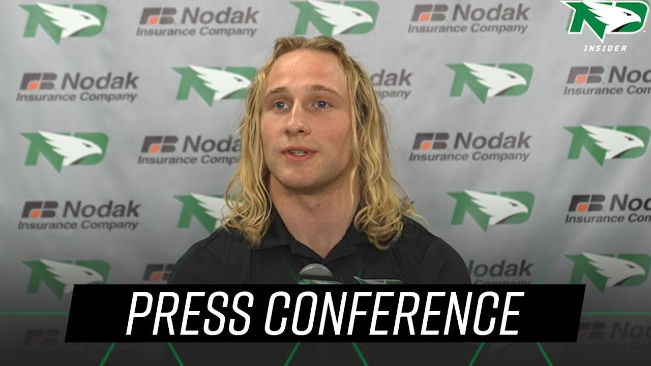 UND Football | Luke Skokna Weekly Press Conference | 9.18.23 - YouTube