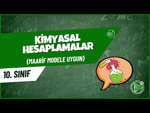 Kimyasal (Stokiyometrik) Hesaplamalar | 10. Sınıf Kimya Konu Anlatımı  | 2025- 2026
