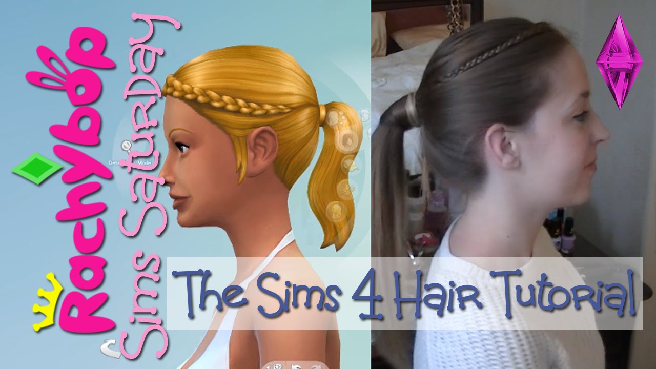 The Sims 4 Hair Tutorial | Rachybop - YouTube
