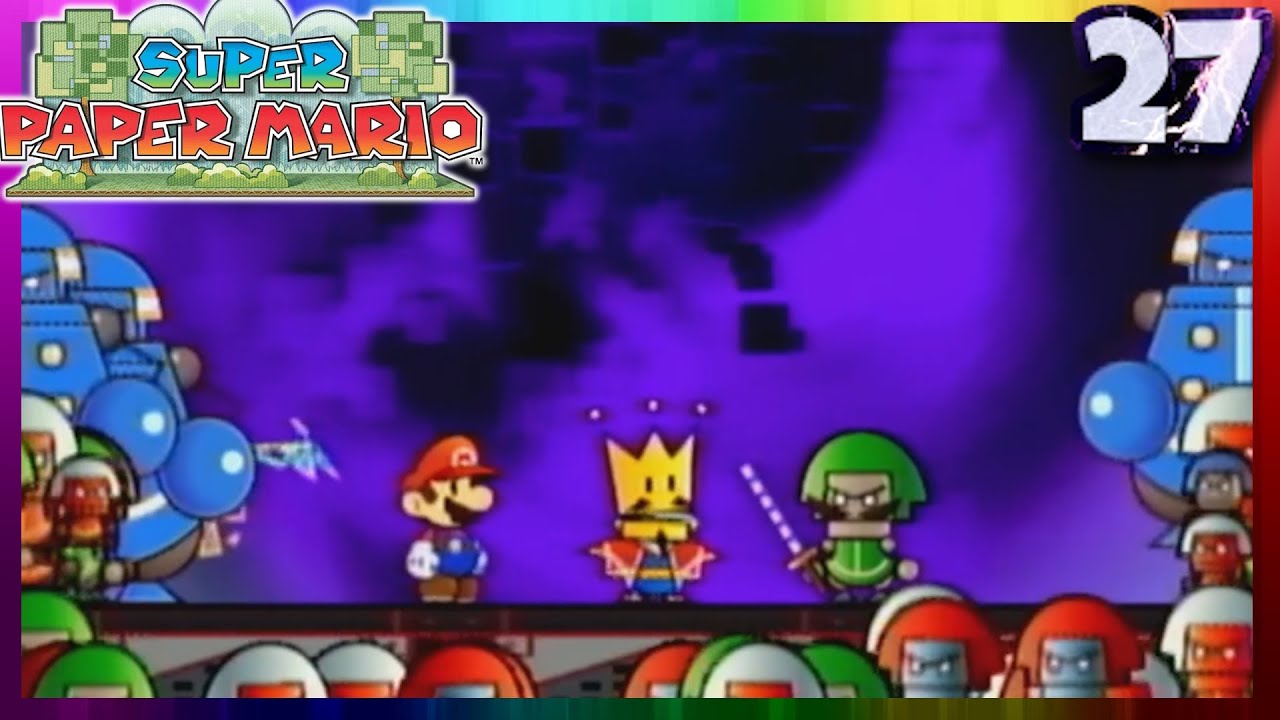 Super Paper Mario | Chapter 6-1: Sammer Guy Showdown [27] - YouTube