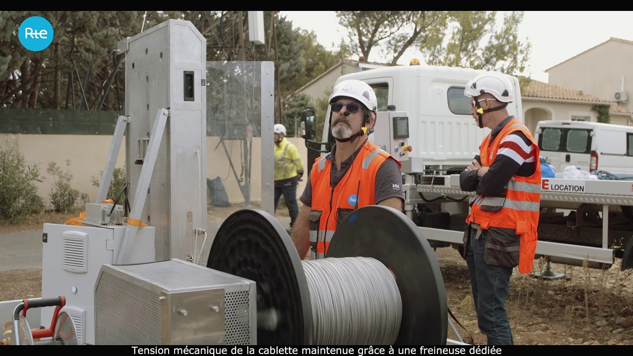 Installation d'un câble de garde - YouTube