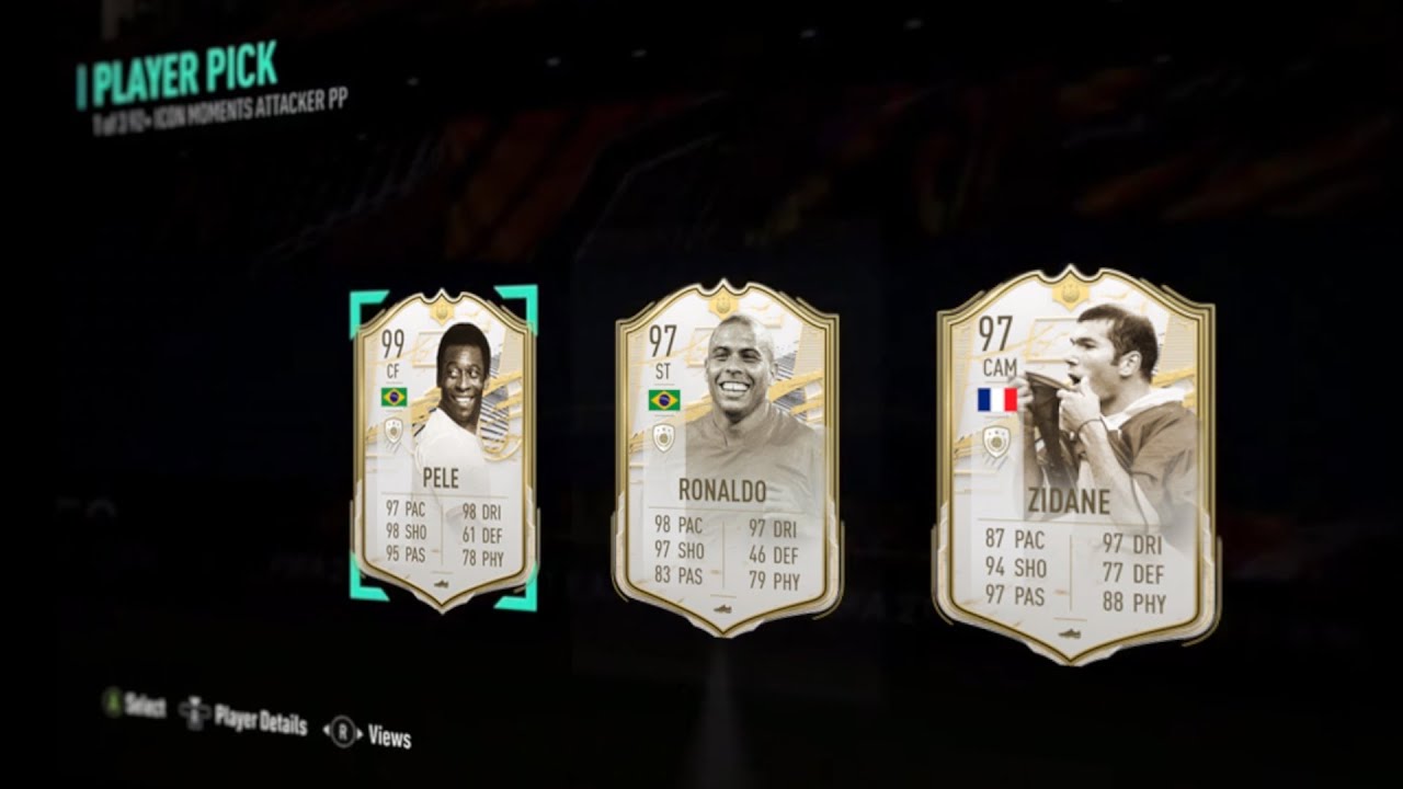 I Unlocked the 93+ Icon Moments Player Pick Pack in FIFA 21 - YouTube