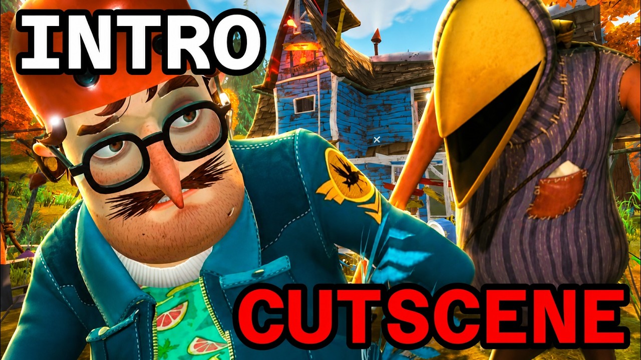 Hello Neighbor 2 Alpha 1 INTRO Cutscene - YouTube