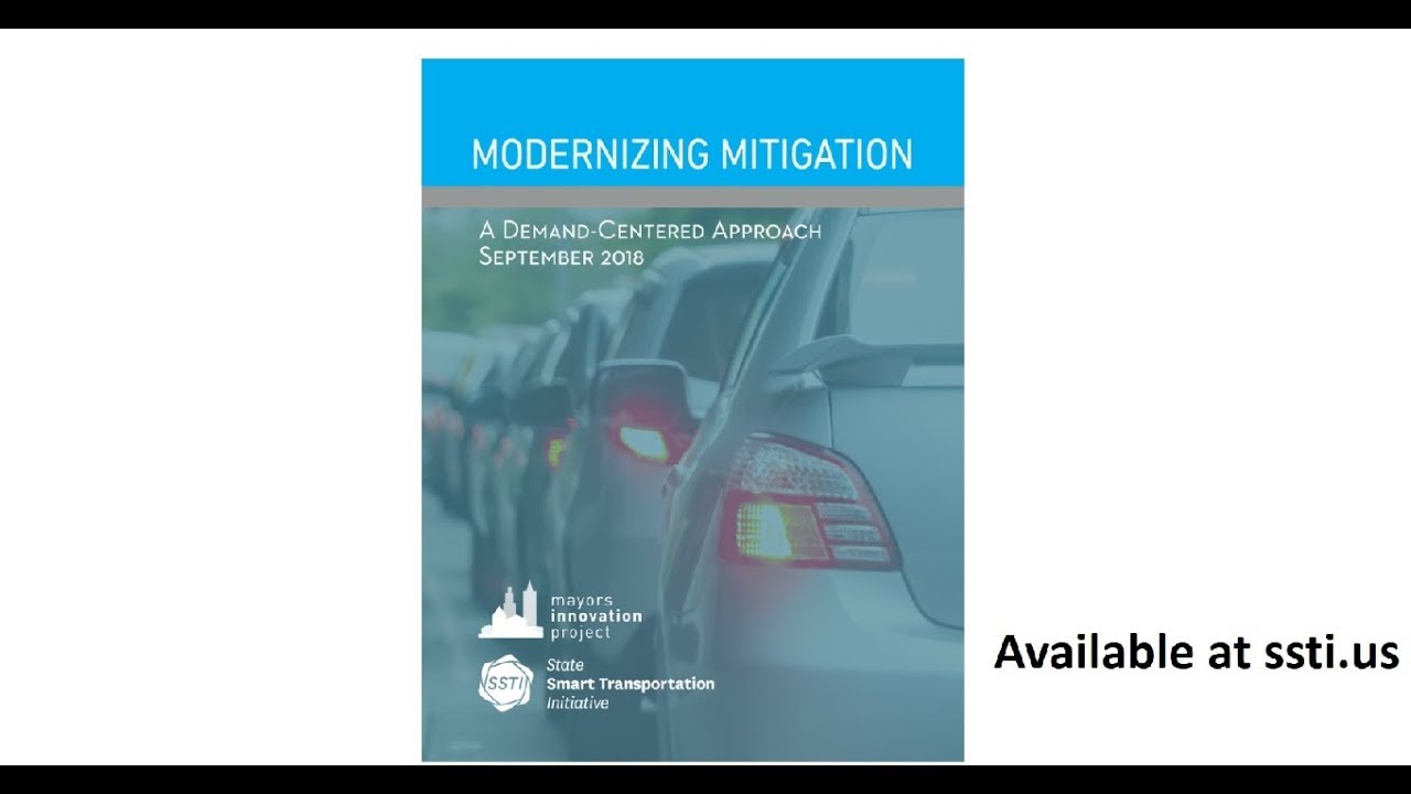 Modern traffic mitigation for development in cities: Moving beyond LOS ...