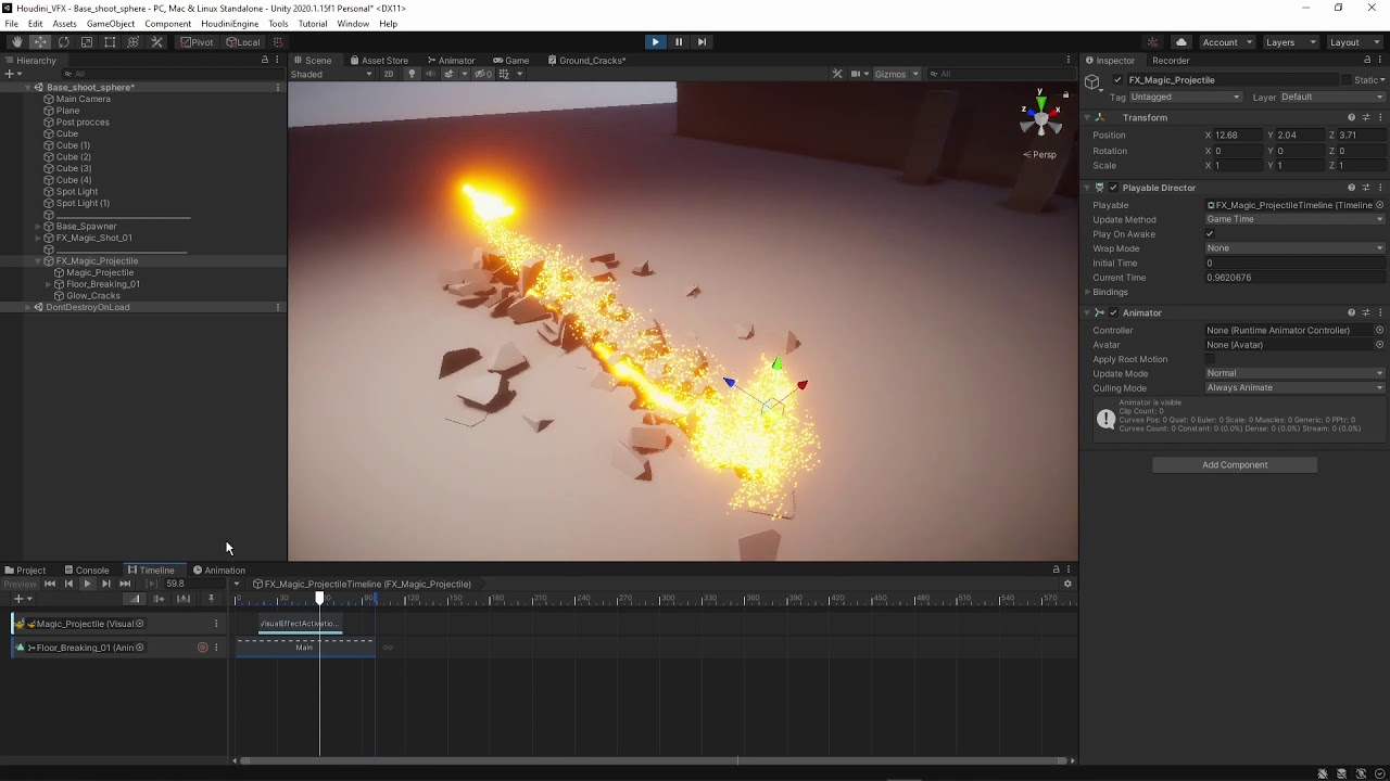Magic Projectile FX for Unity | 5 | Finalize the Effect - YouTube