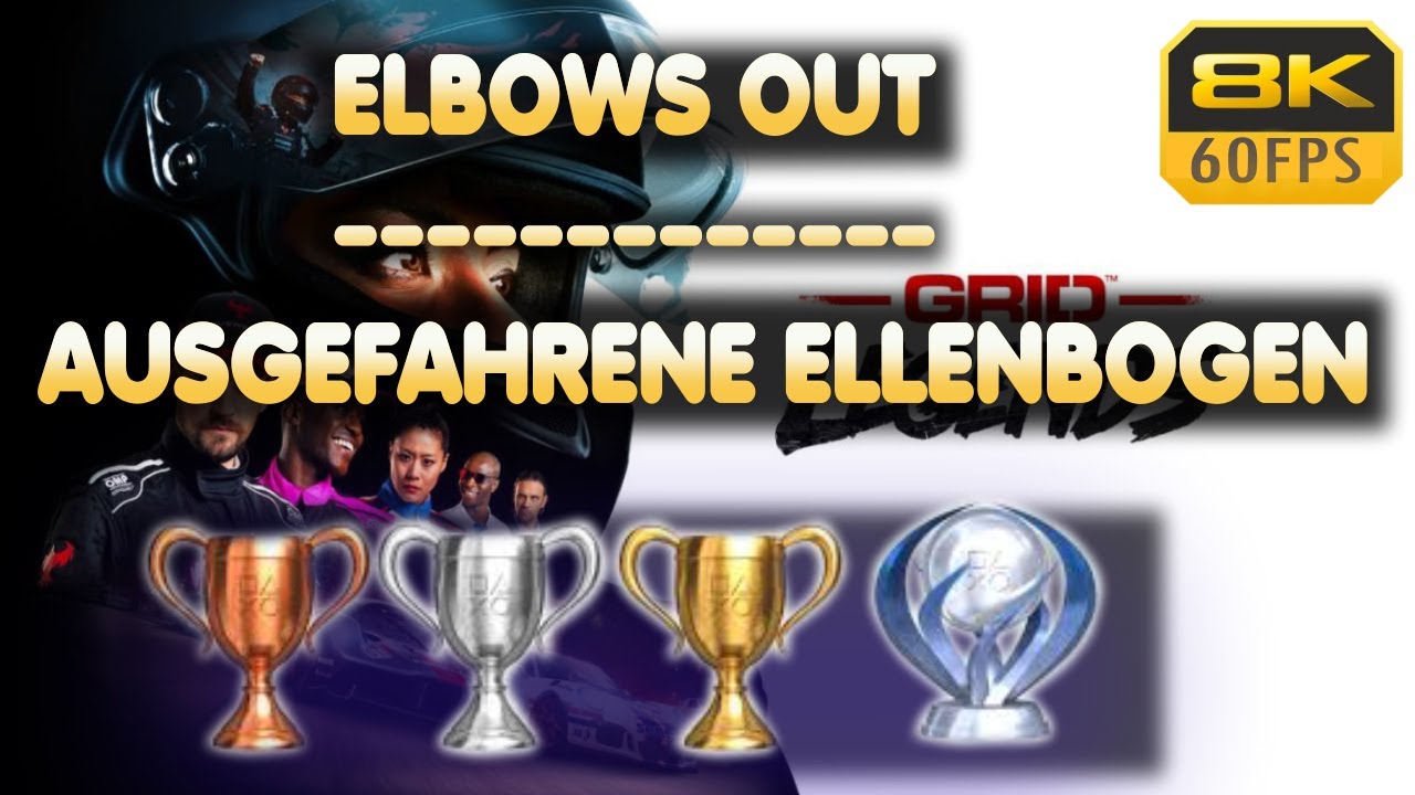 Grid Legends | ELBOWS OUT | Trophy | Achievement Guide - YouTube